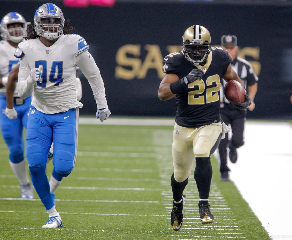 Mark Ingram and Alvin Kamara run wild over Detroit in Saints' first ...