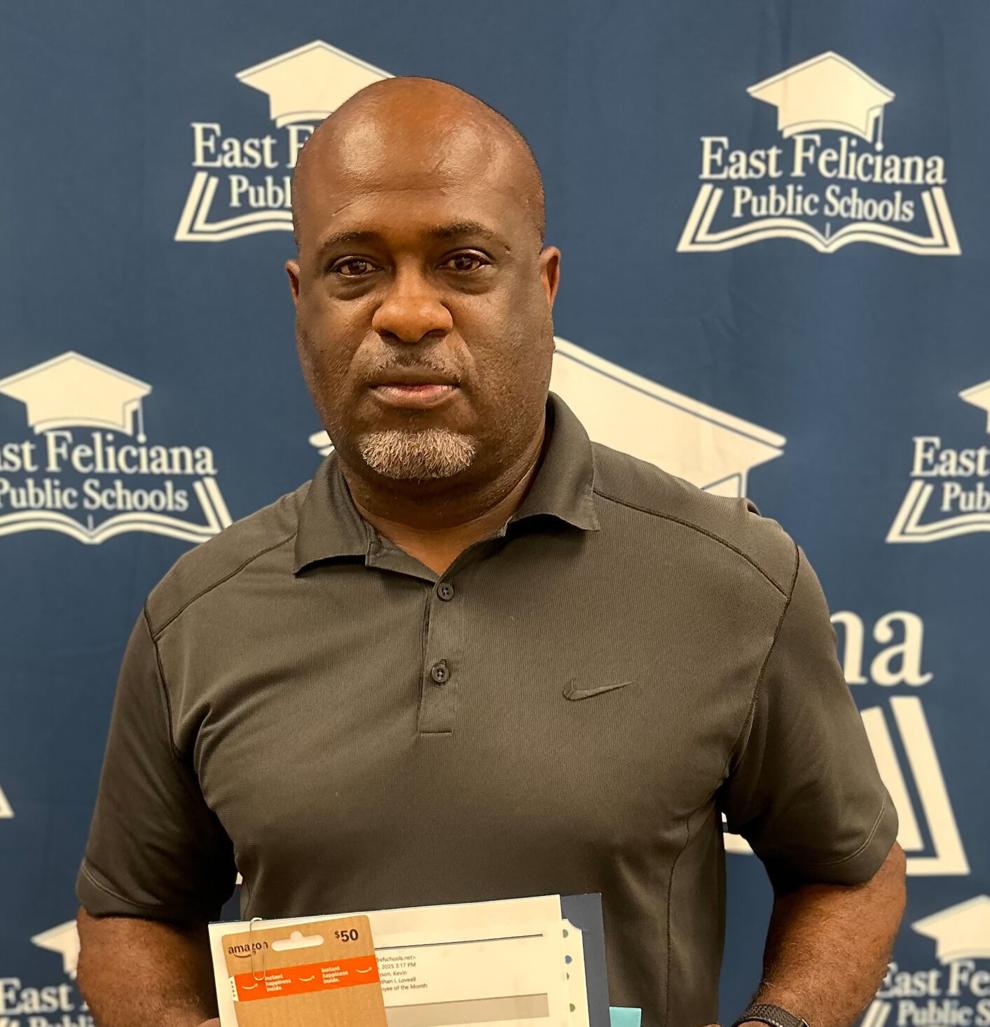 East Feliciana schools names Anderson employee of the month | East ...