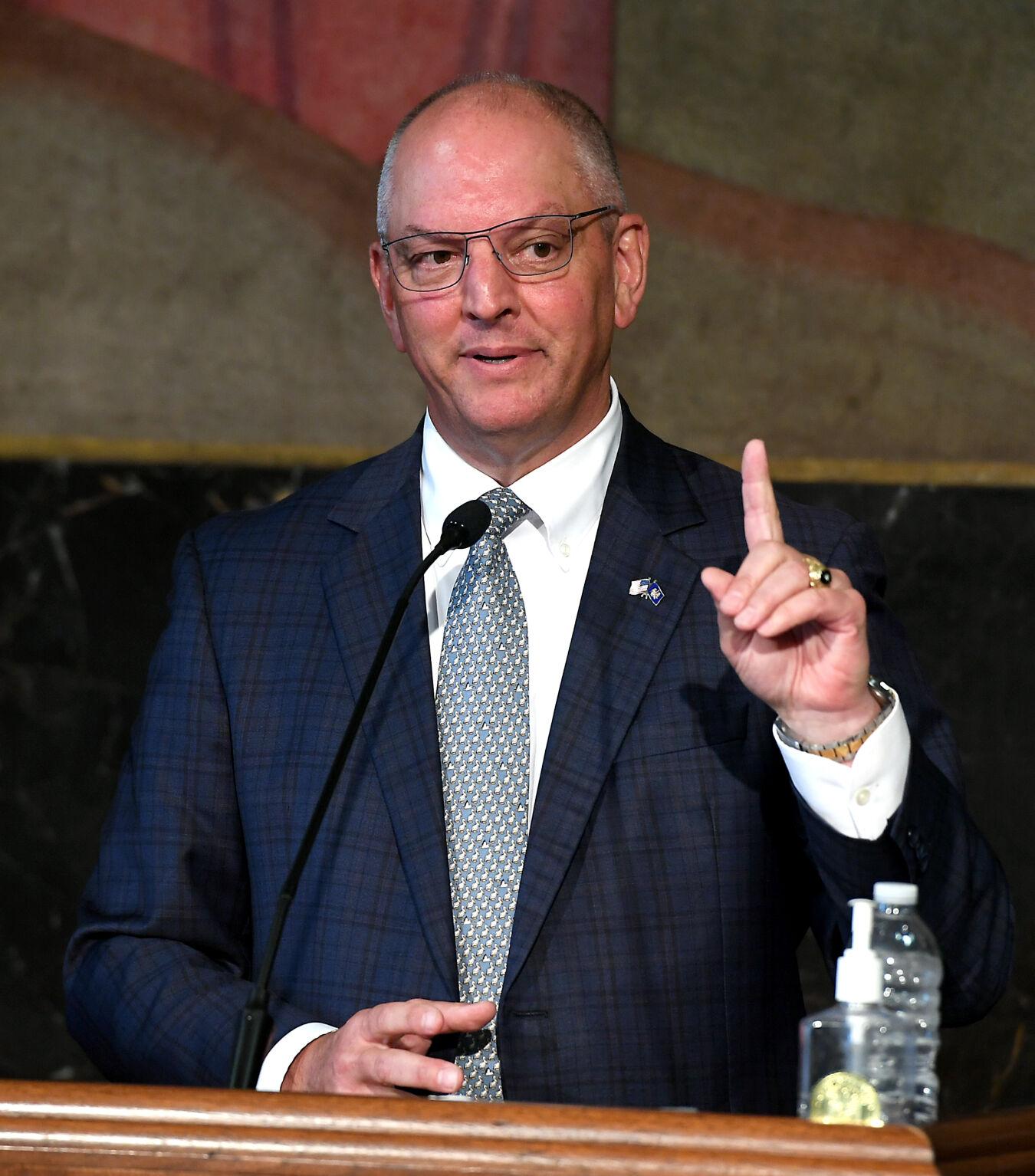Mark Ballard: Louisiana heads into uncharted water with first veto ...