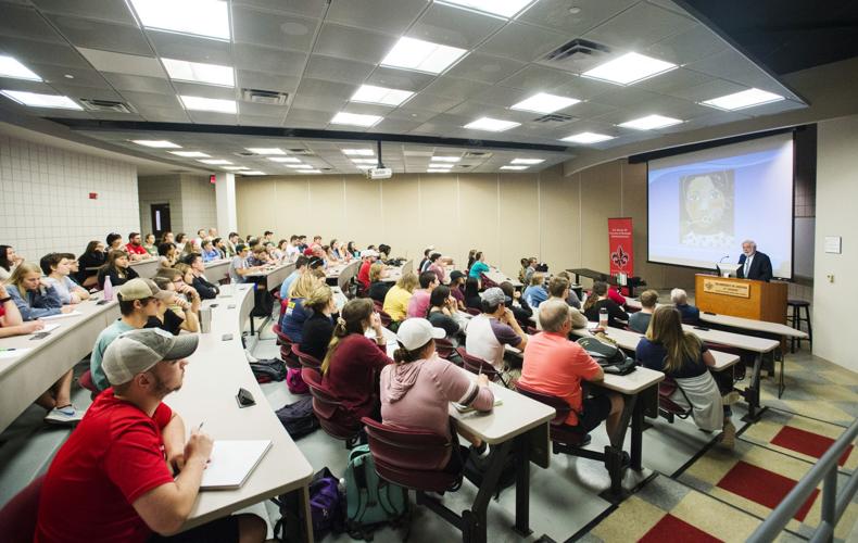 Former HealthSouth CFO Aaron Beam tells UL audience: 'We all can fall ...