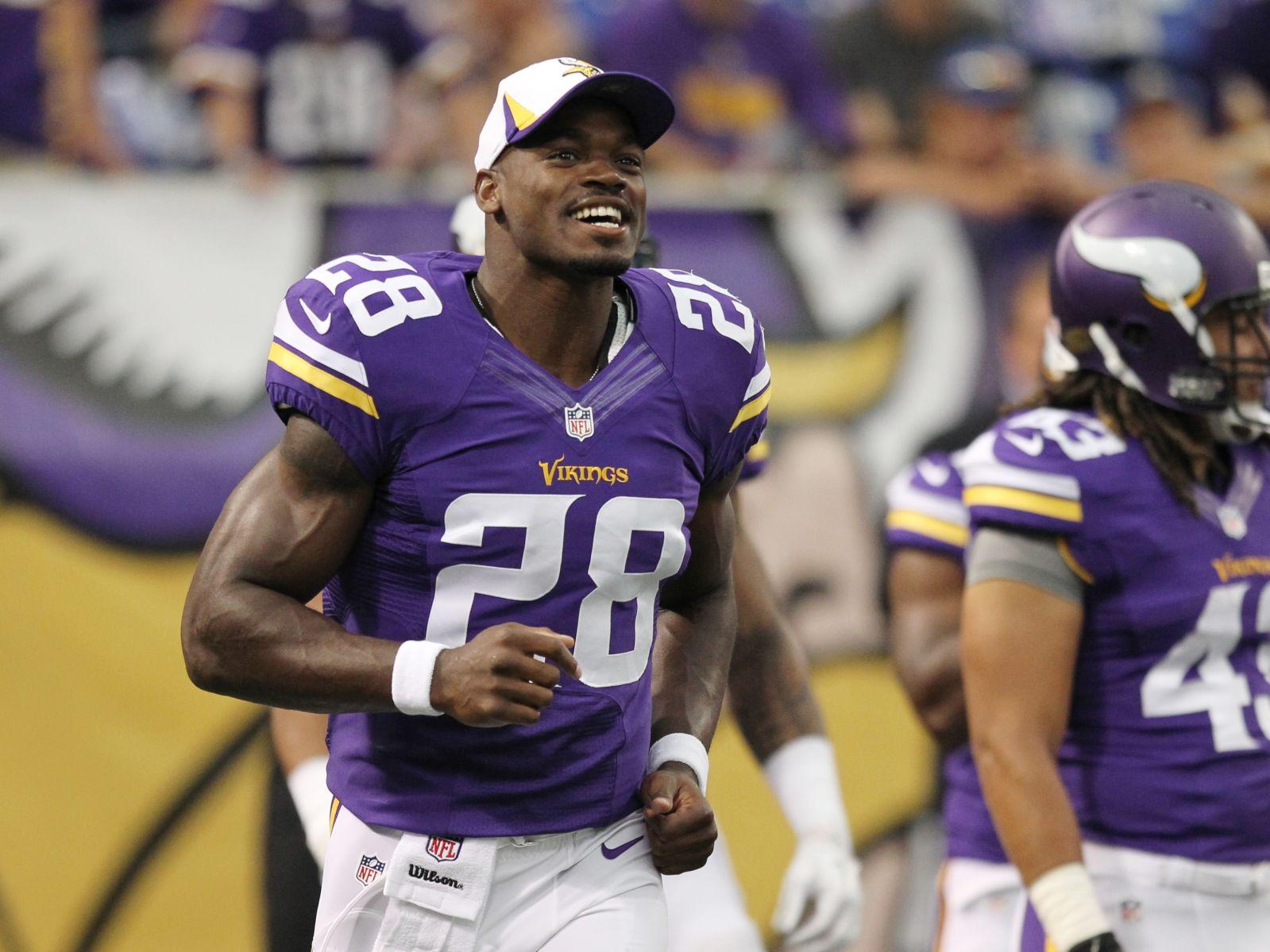 adrian peterson draft date