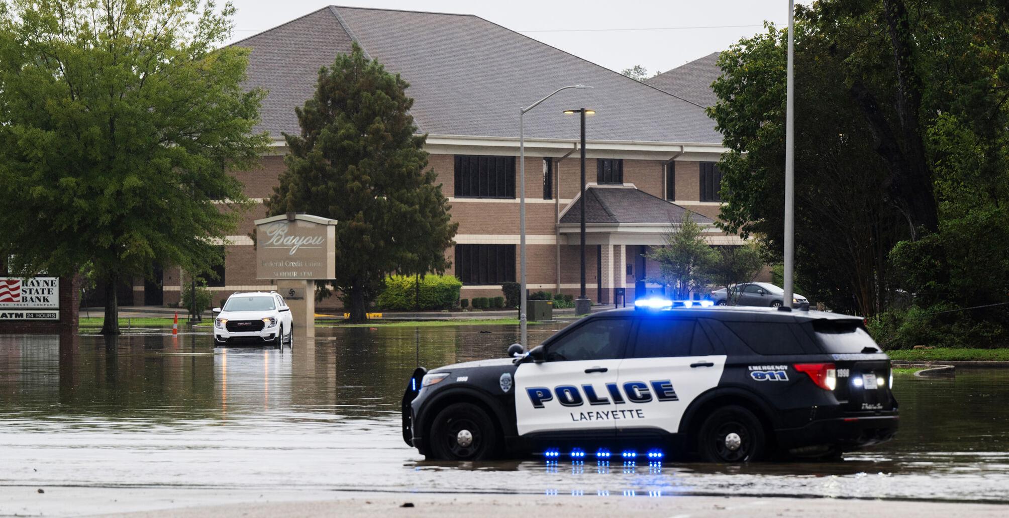 Lafayette police announce road closures after flash flooding | News ...