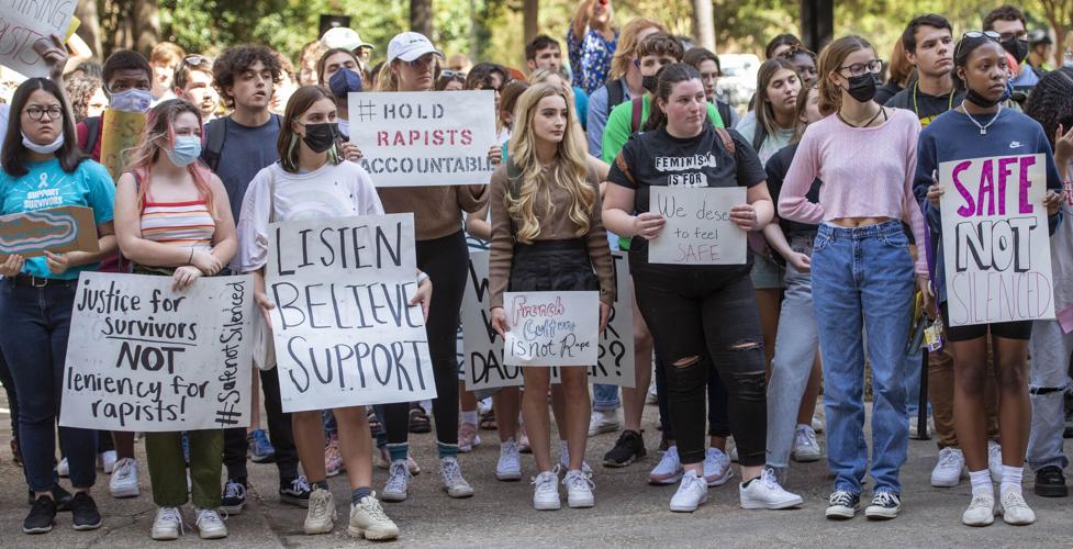 'LSU must answer': Students protest LSU response to accused sexual ...