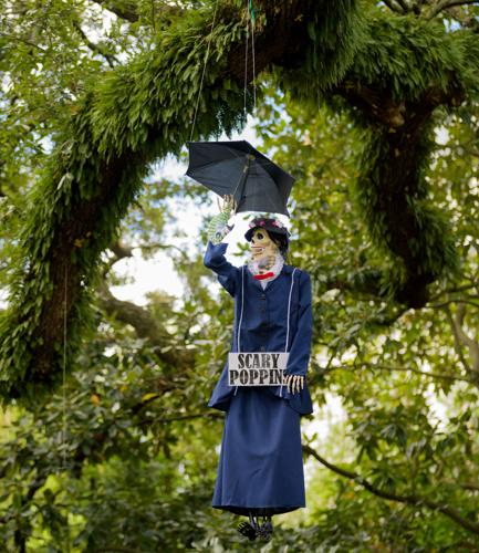 Photos: Louellen Berger's Skeleton House Re-erected after Hurricane ...