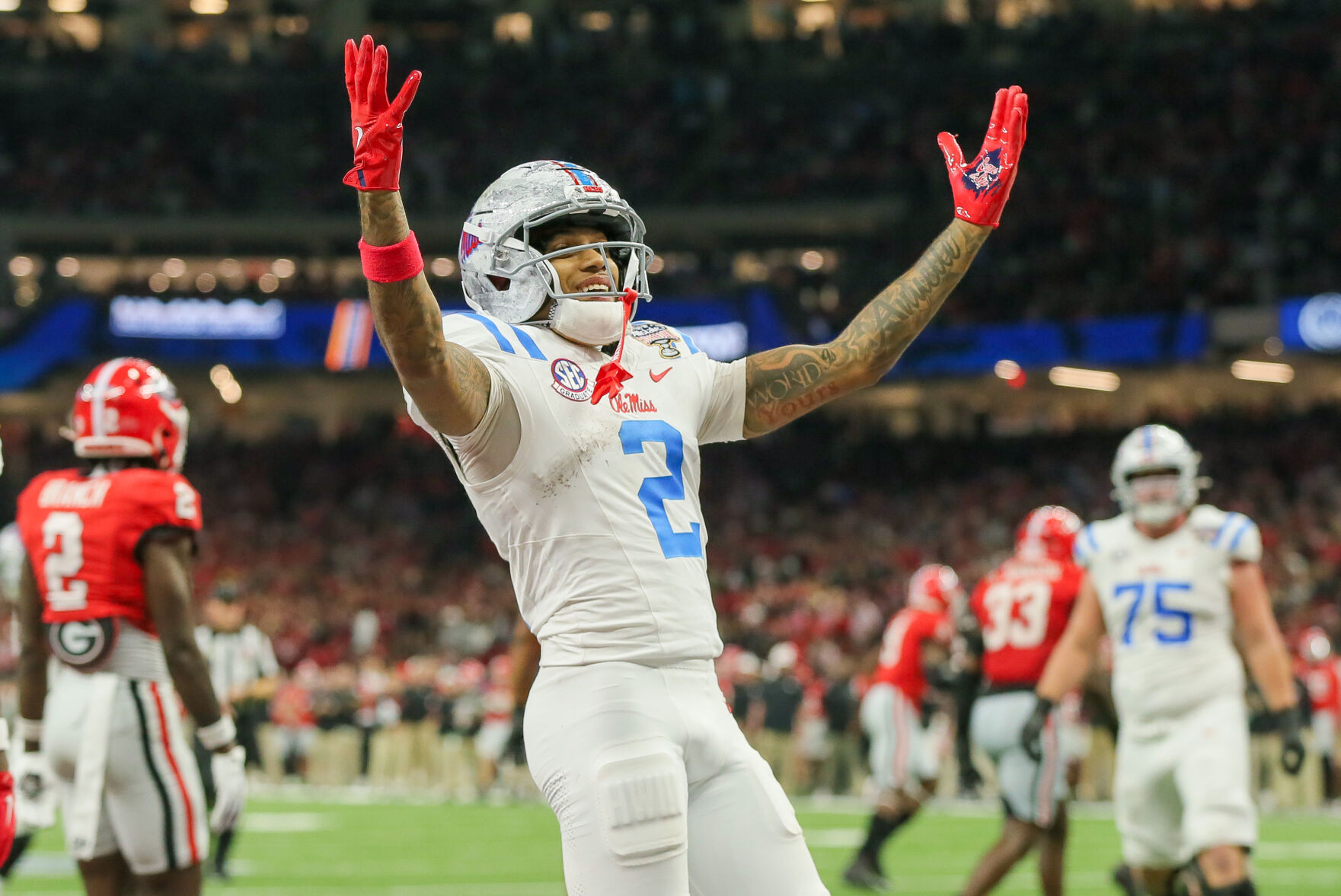 Photos: Ole Miss' wild win over the Georgia in the Allstate Sugar Bowl ...