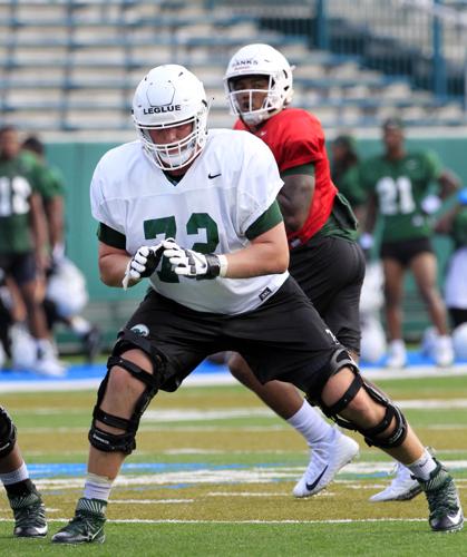 Tulane offensive lineman John Leglue shows smarts on and off the field ...