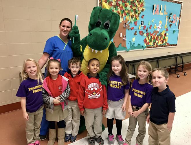 Prairieville Primary School kindergartners receive visits from ...