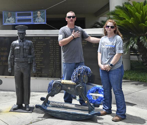 Daughter of fallen Baton Rouge officer Shane Totty receives handmade ...