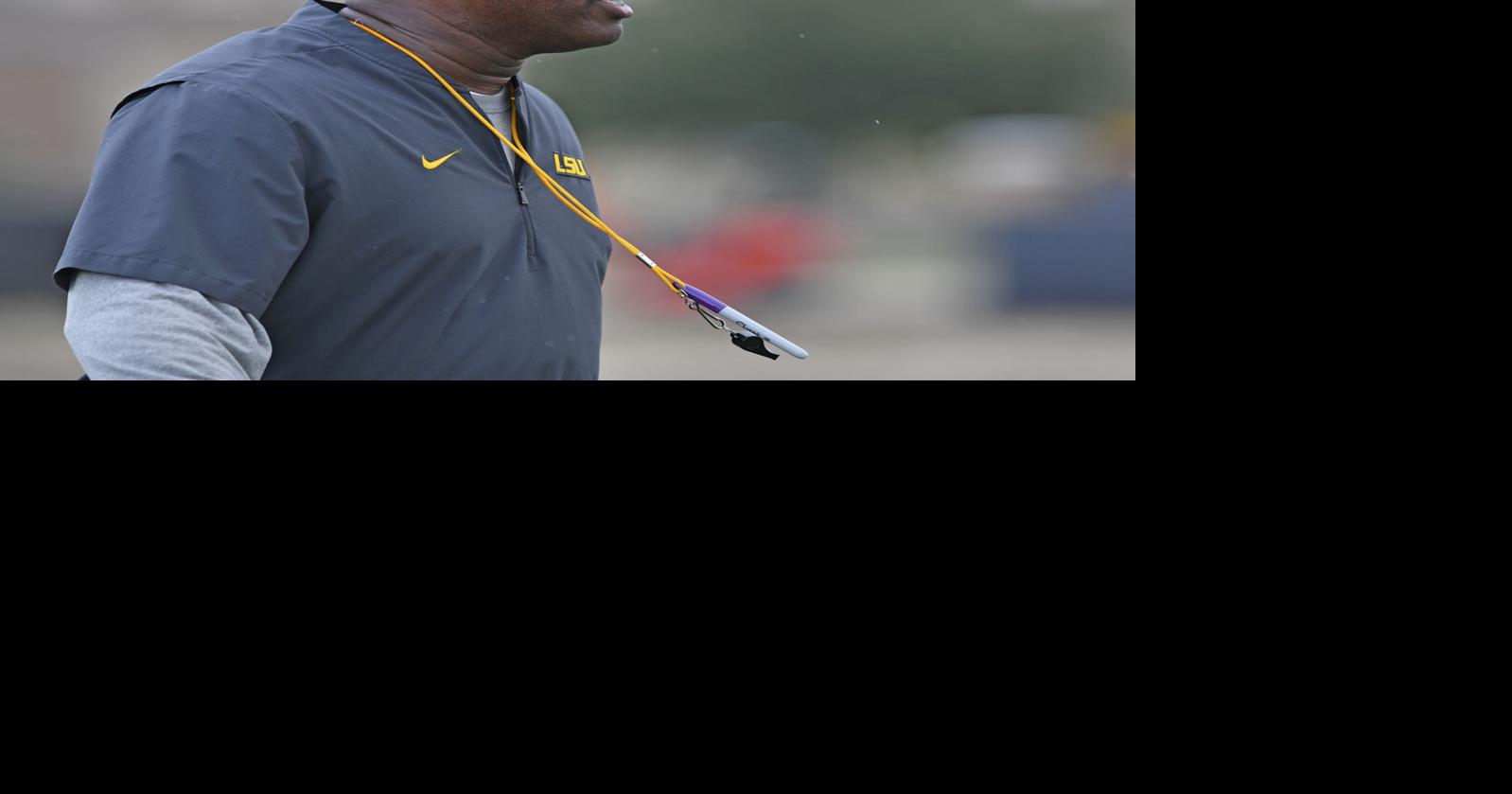 LSU wide receivers coach Mickey Joseph up for raise, contract extension ...