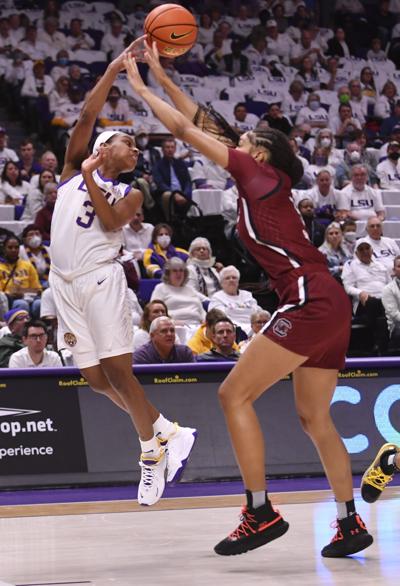 LSU guard Khayla Pointer on watch list after latest triple-double in ...