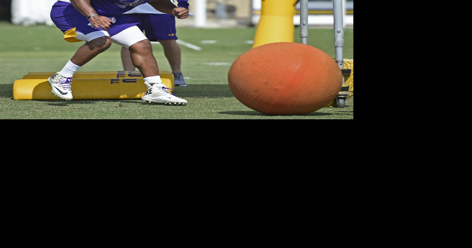 LSU football practice report (Aug. 6): Rashard Lawrence among missing ...