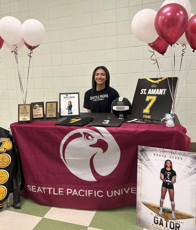 St. Amant volleyball player signs with Seattle Pacific University ...