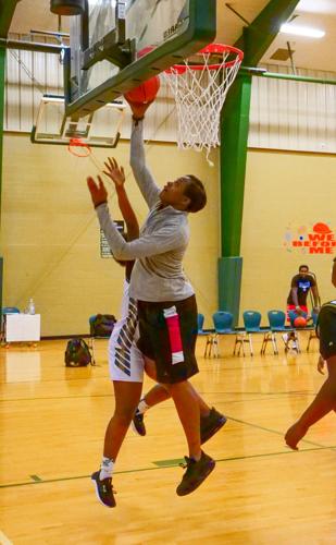 Copper Mill Elementary students and teachers face off in basketball ...