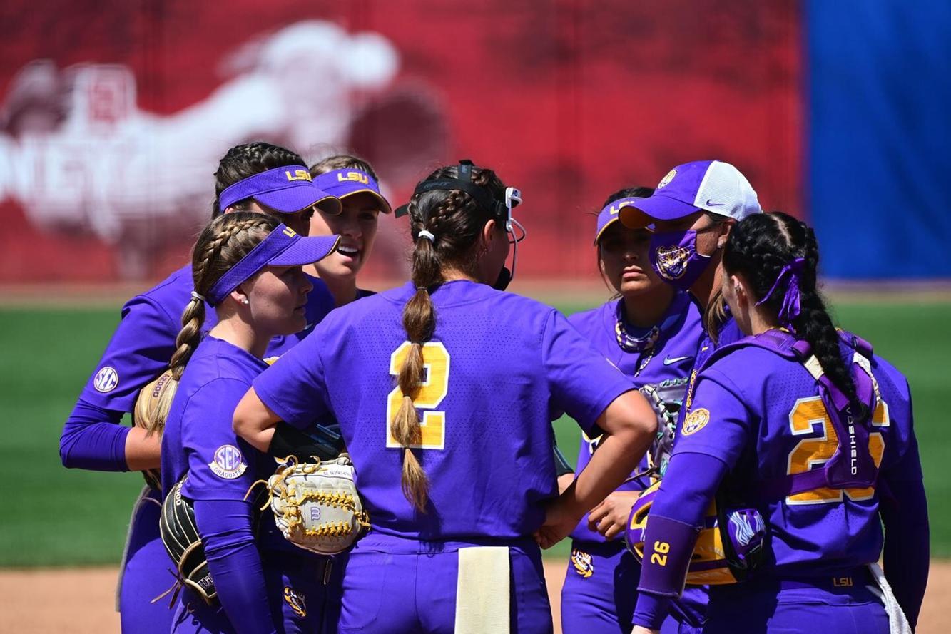 LSU softball team bows out of SEC tournament; Tigers await NCAA ...