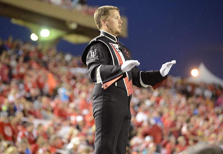 UL-Lafayette’s drum major Matt Walling gets new perspective from flying ...