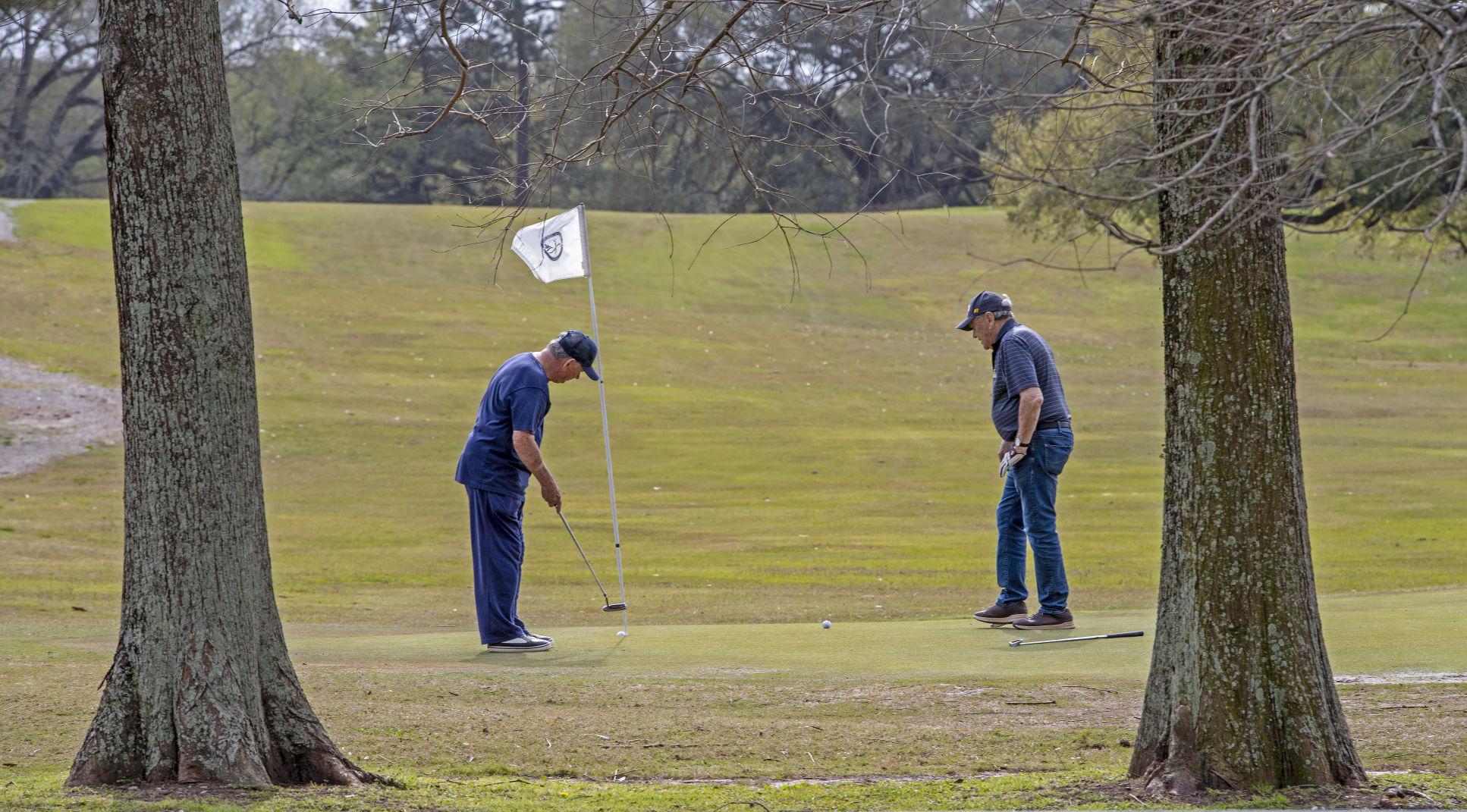 BREC begins reopening its golf courses on Thursday; here's how it will ...