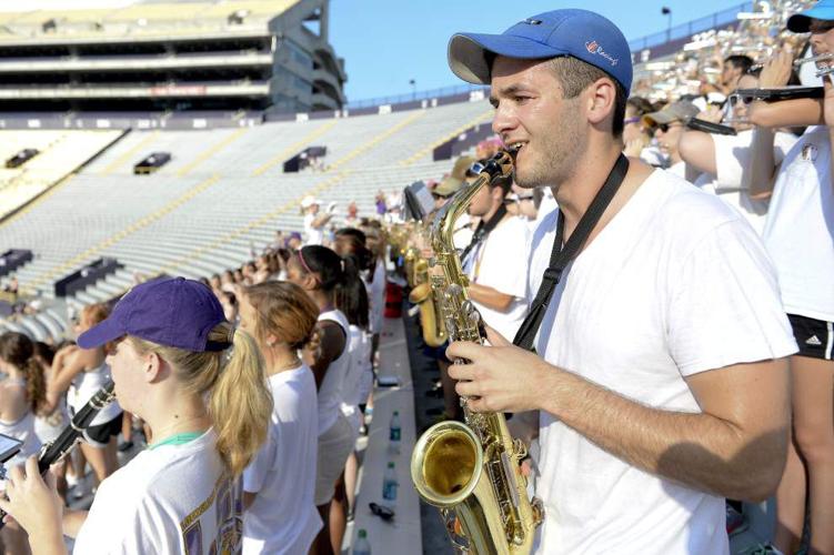 LSU band ushers in football season in traditional style | News ...