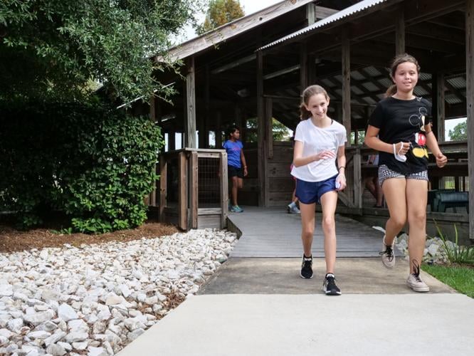 Copper Mill Elementary students try out for school's cross country team ...