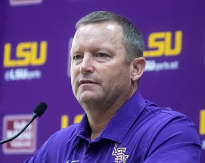 LSU coach Jay Johnson discusses transfer portal class, depth to ...