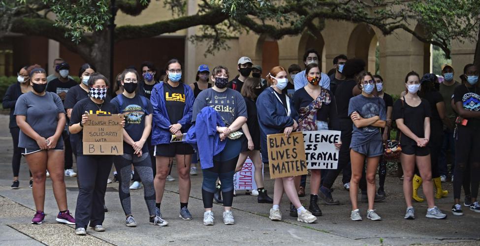 'You matter': Protesters flood LSU quad in demonstration against police ...