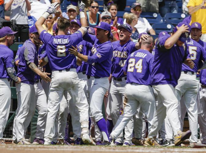 LSU holds off on naming a first-game starter for CWS finals against ...