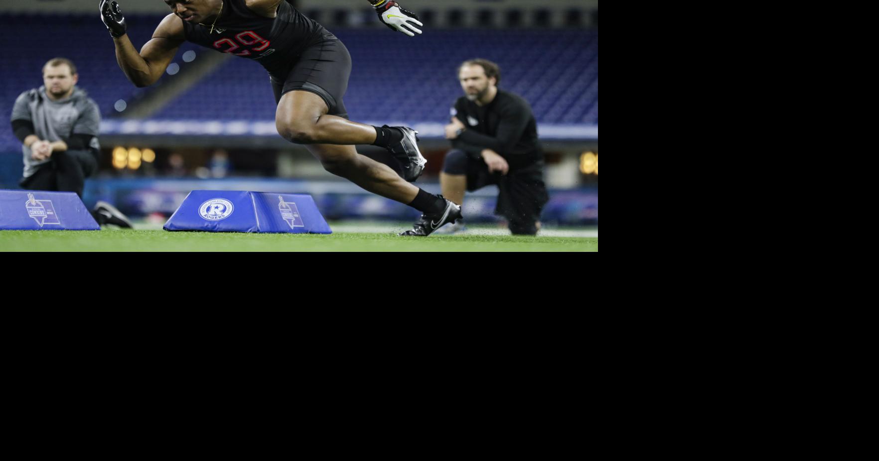 LSU linebacker Jacob Phillips' leaping ability impresses scouts at NFL ...