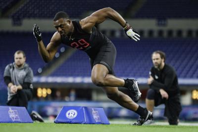 LSU linebacker Jacob Phillips' leaping ability impresses scouts at NFL ...