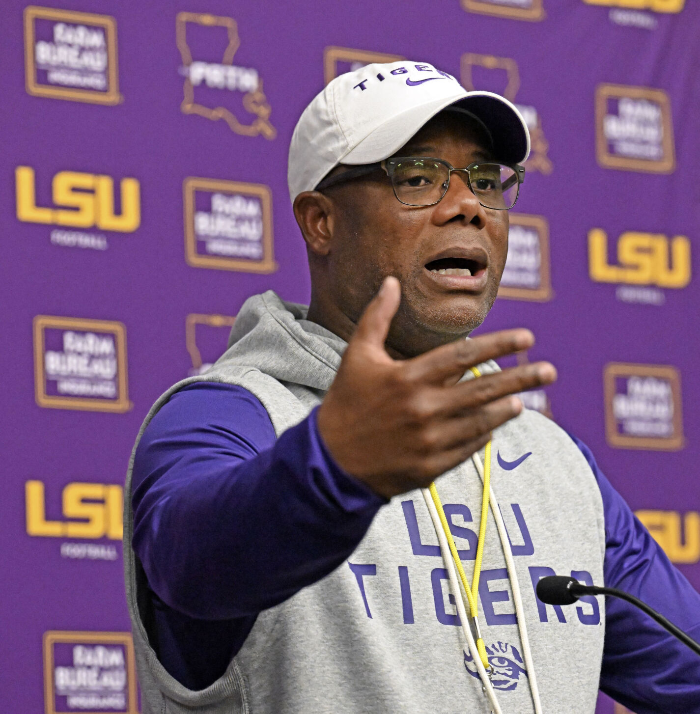 LSU football changes under Frank Wilson, interim coach | LSU ...