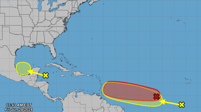 Another tropical storm expected to form this weekend | Hurricane Center ...