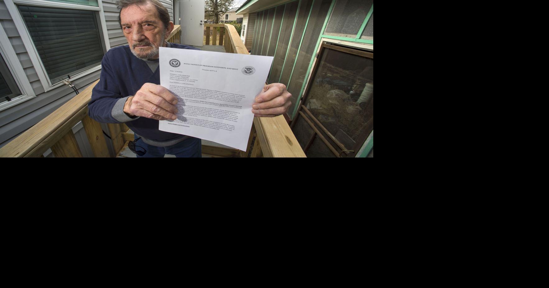 Waiting on state disaster aid, some FEMA trailer residents scramble for ...