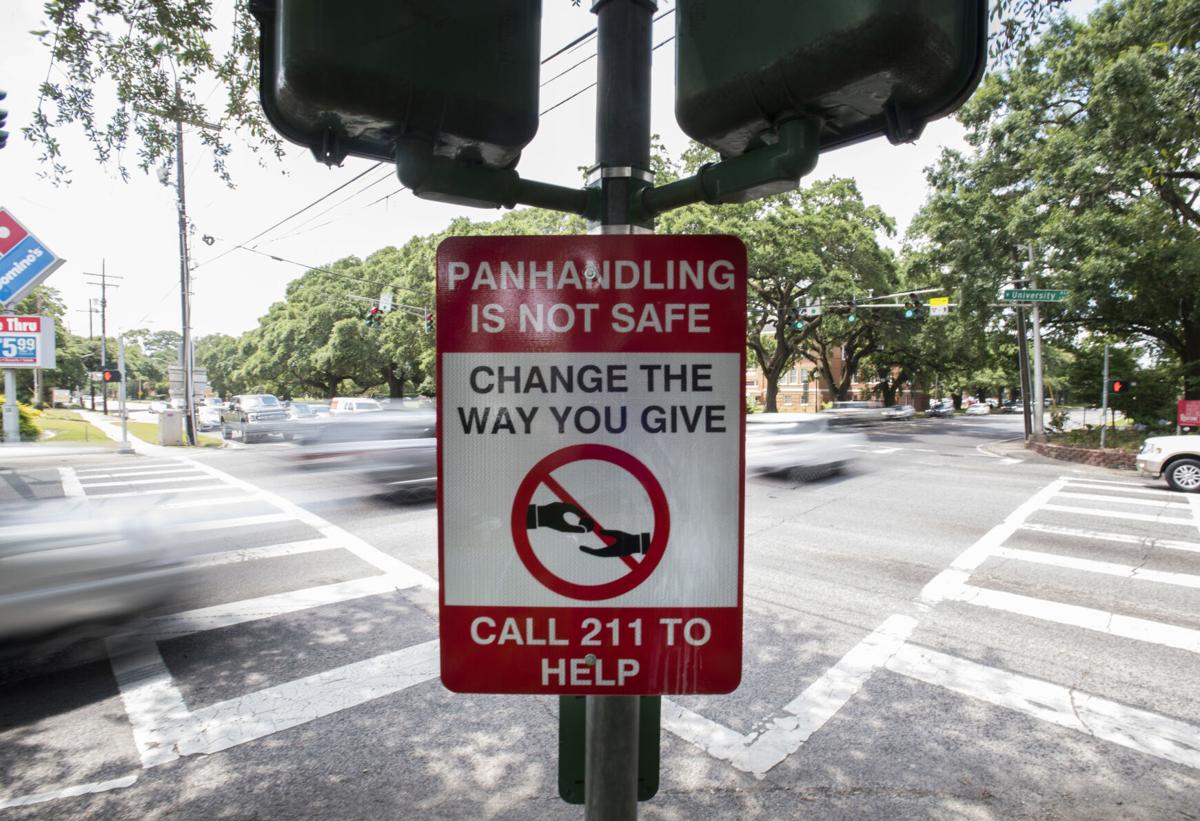 Panhandling signs pop up across Lafayette; advocates for the homeless ...