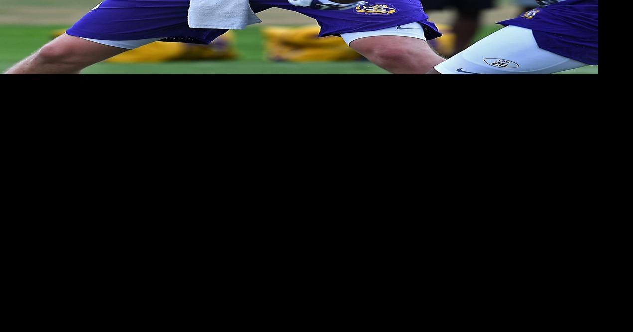 Justin McMillan takes first snap to open preseason practice at LSU, Joe ...