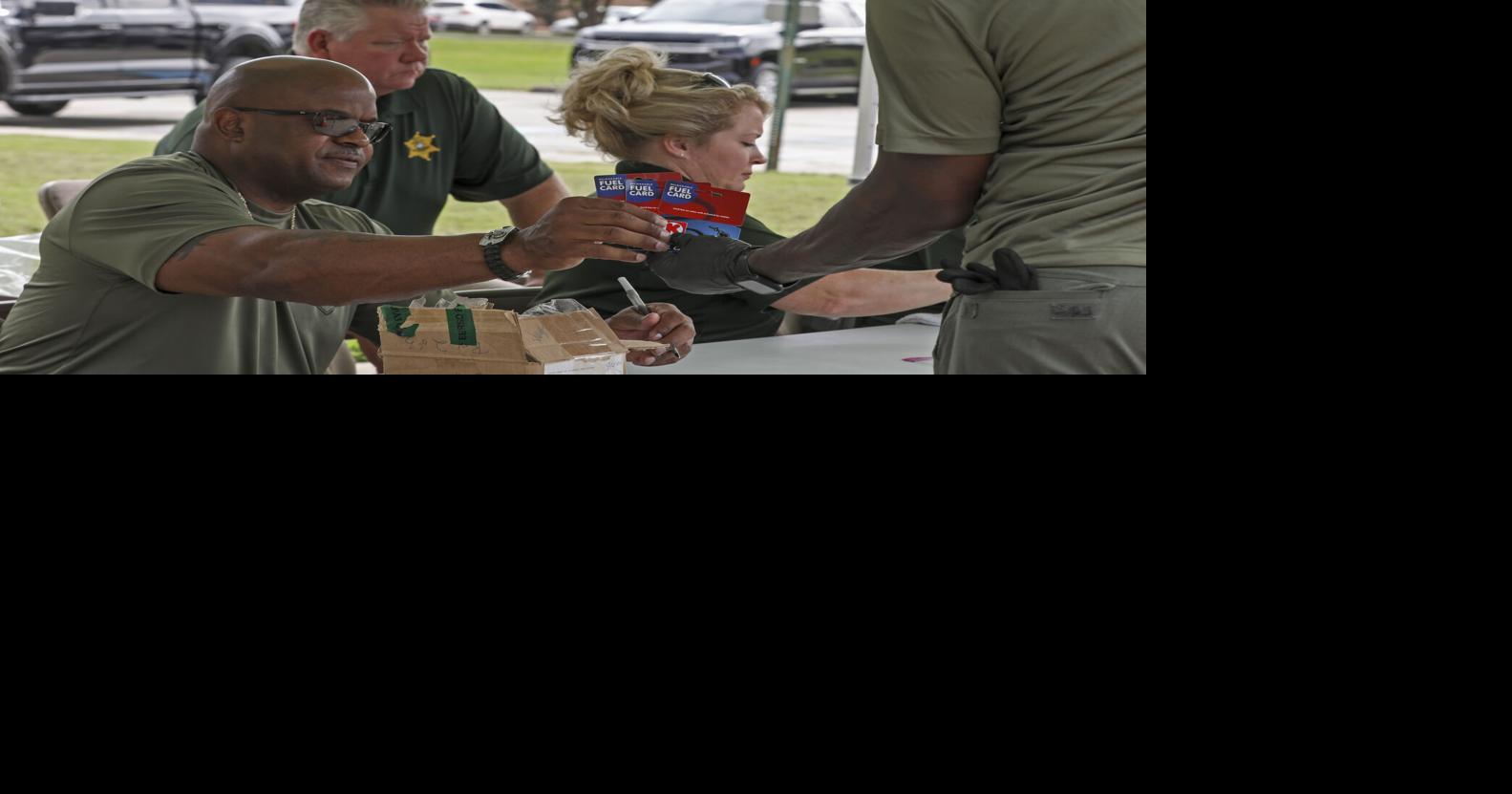 Photos: Law enforcement hosts "Gas for Guns" event | Baton Rouge ...