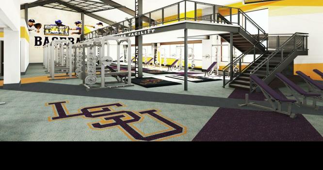 LSU baseball weight room renderings show expanded facility, touches ...