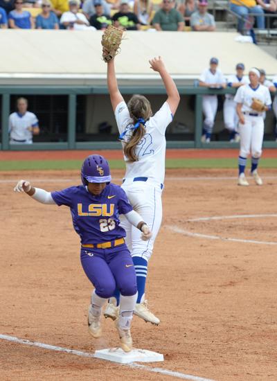 LSU softball keeps season alive with 10-1 victory against McNeese State ...