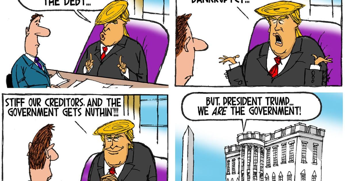 Walt Handelsman The Trump Method Opinion