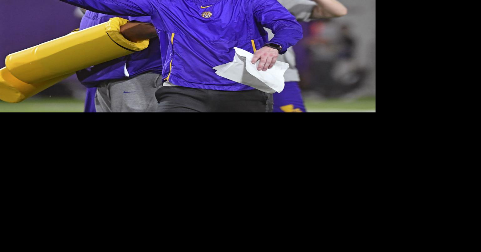 LSU's Ed Orgeron says Steve Ensminger, Joe Brady 'lean on each other ...