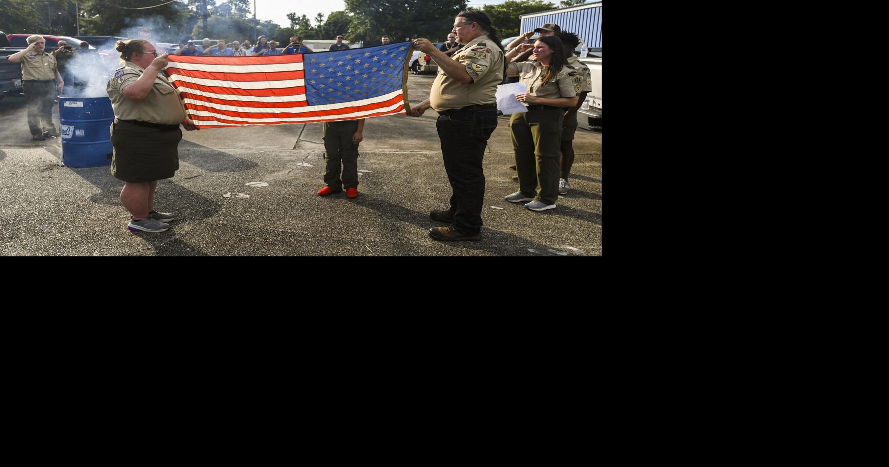 Photos: American Flag Retirement Ceremony | Photos | theadvocate.com