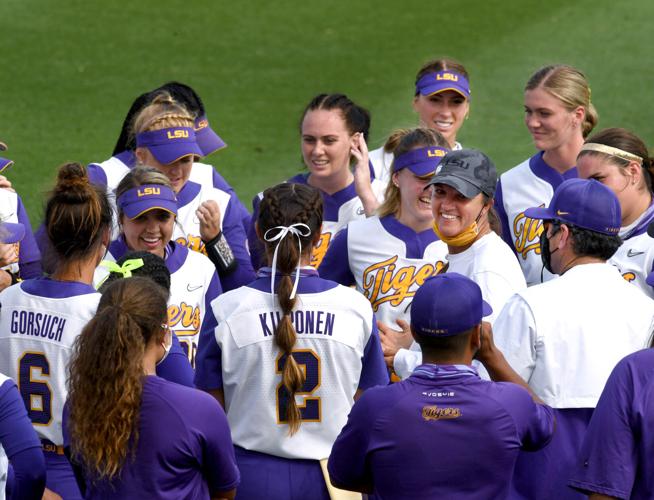 LSU softball: Arkansas splits Monday doubleheader, clinches series win ...