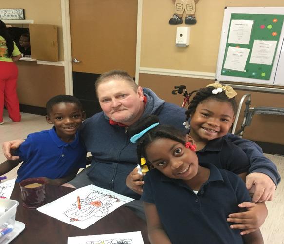 First-graders from Bains Lower Elementary visit residents of St ...