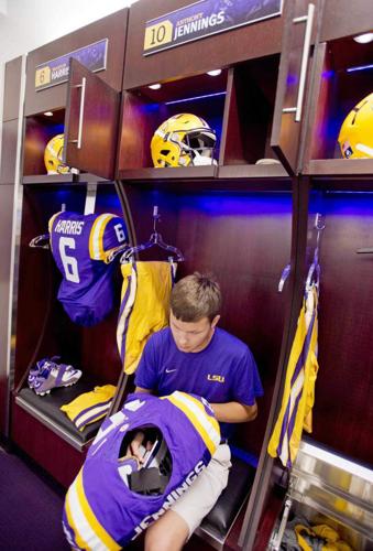 Photos: A look inside -- see how equipment managers prep LSU locker ...