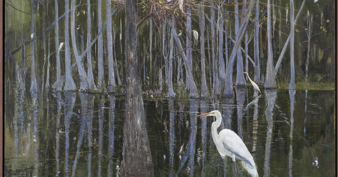 Real Abstract: Simon Gunning's painting of Southern Louisiana transcend ...