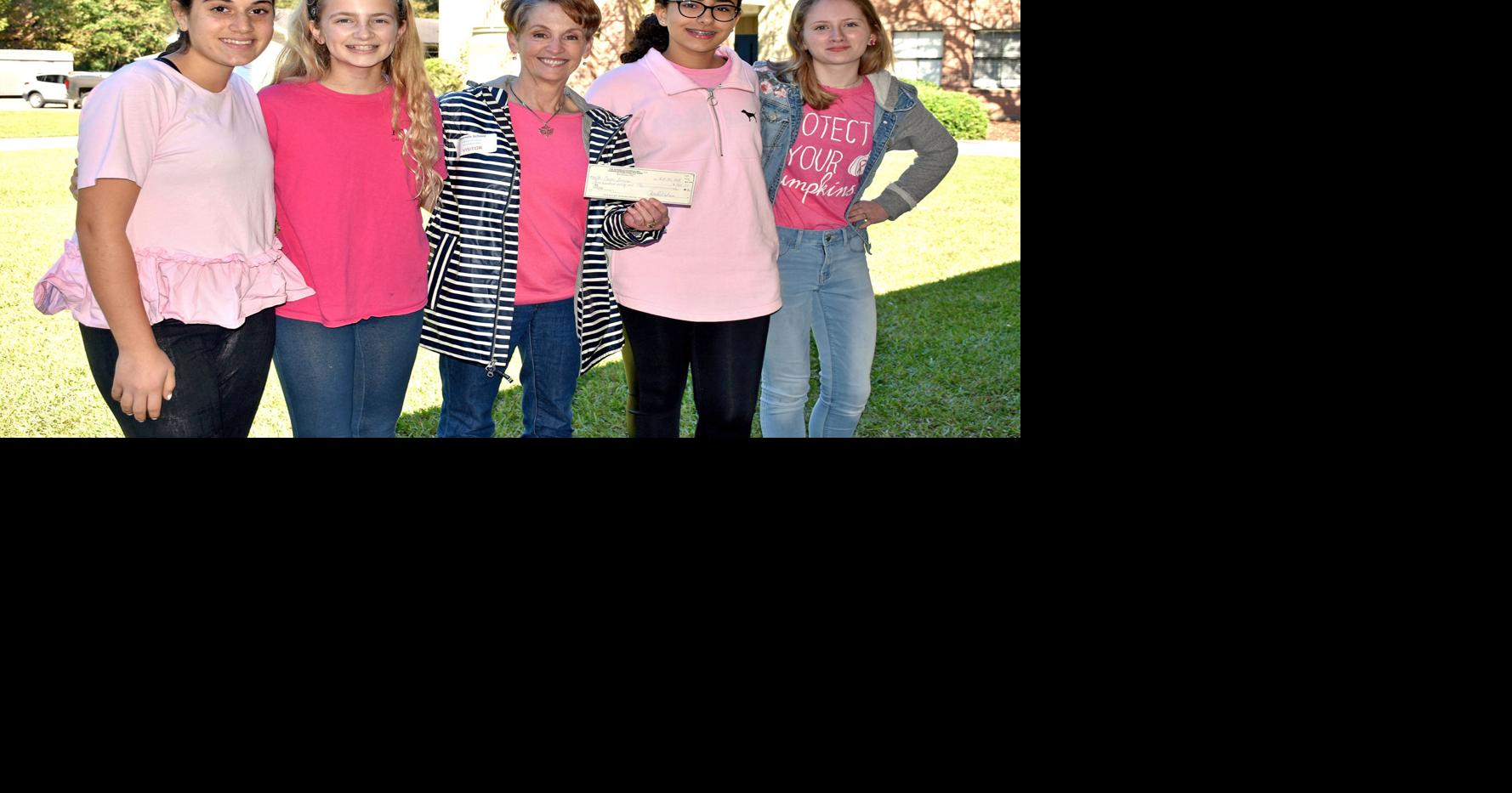 Runnels School students raise money to promote breast cancer awareness ...