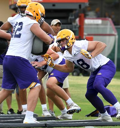 LSU's Foster Moreau on prized No. 18 jersey and a funny story about his ...
