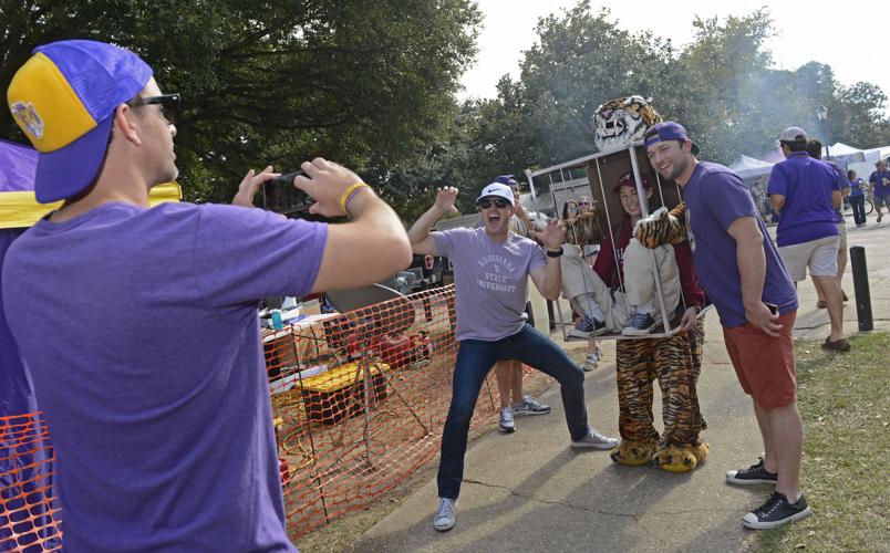 Photos: LSU fans tailgate prior to facing Alabama | Photos ...