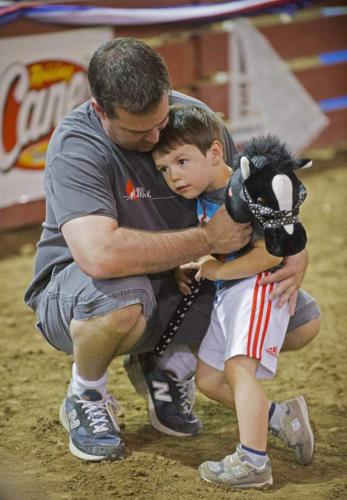 Photos: Bull riding, barrel racing part of BREC’s Stick Horse Rodeo ...
