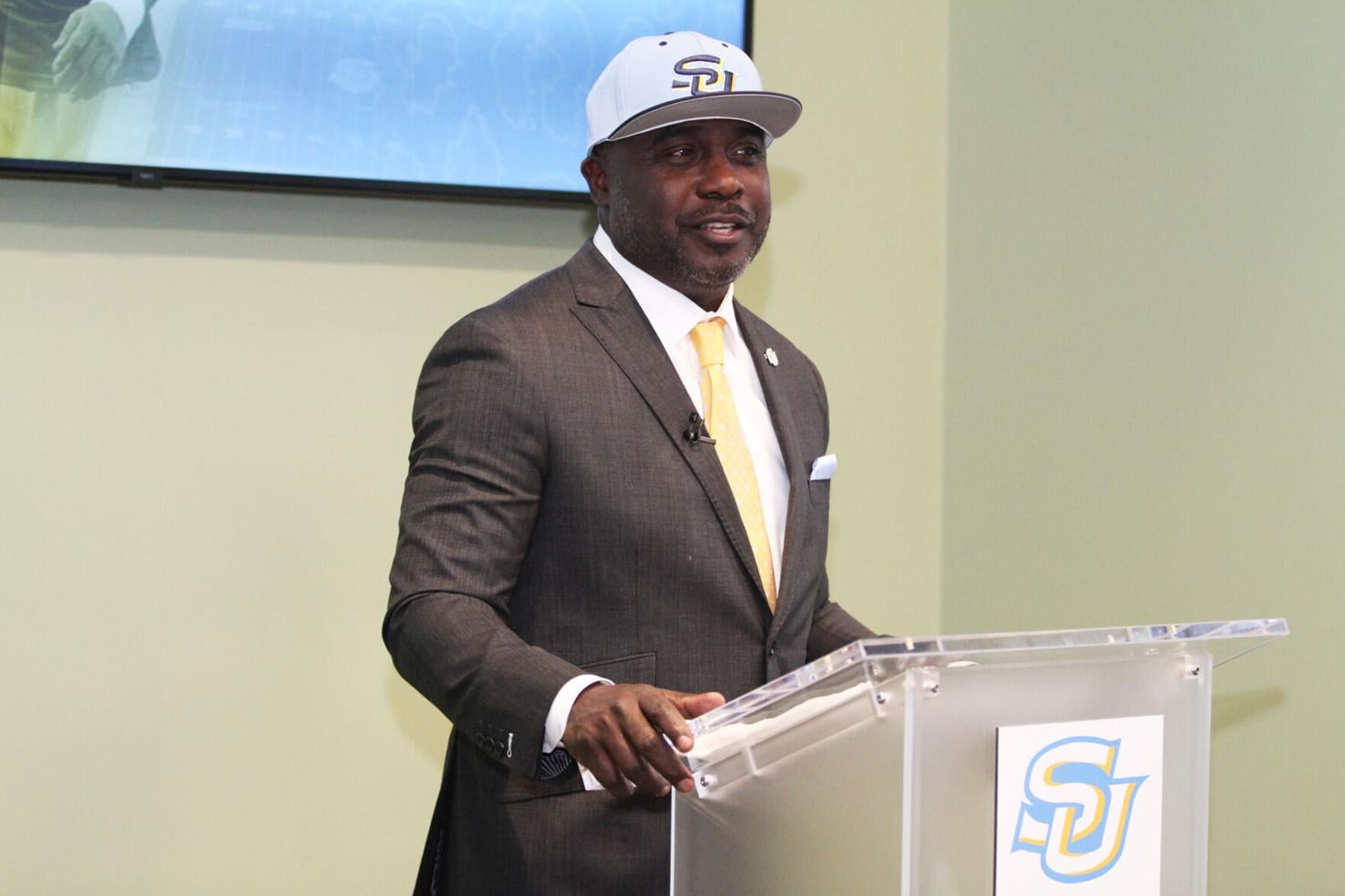 What Marshall Faulk said as new Southern football coach | Southern ...
