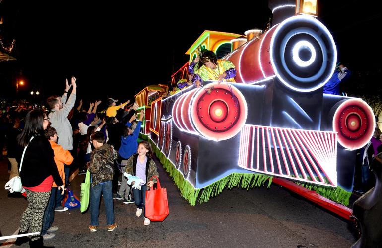 Photos: Krewe of Comogo shows off bright and colorful floats despite ...