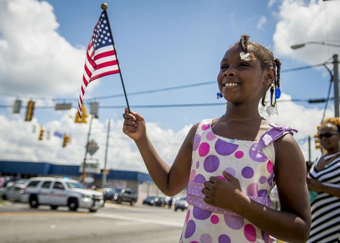 Photos Baton Rouge Community Pays Final Respects To Officer Montrell