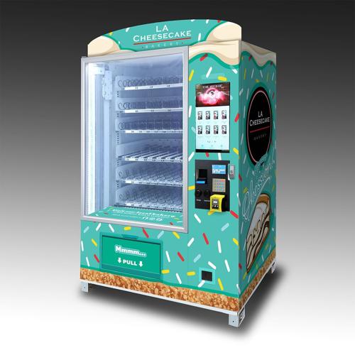 LA Cheesecake Bakery vending machine in Acadiana Mall | Food ...